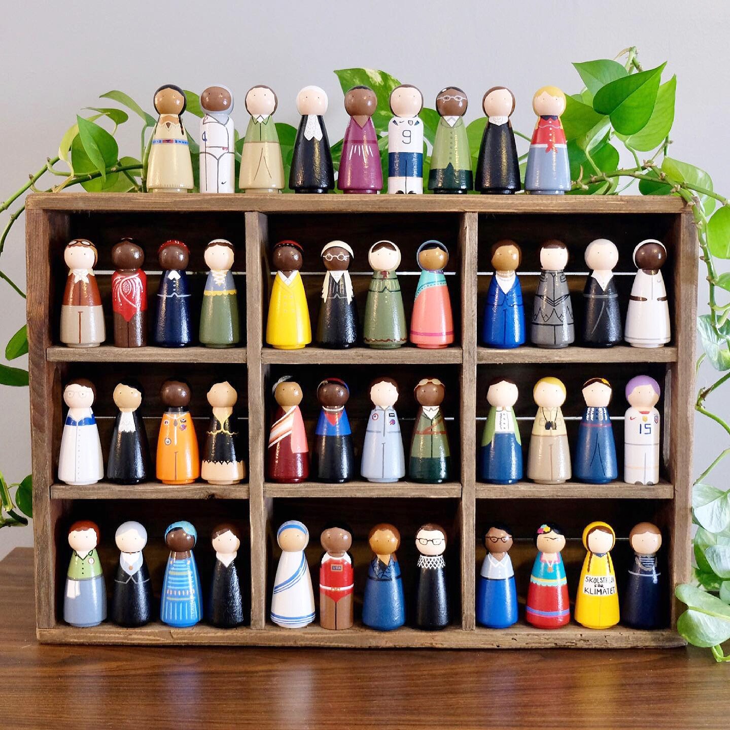 Harriet Tubman Peg Doll made to Order - Etsy