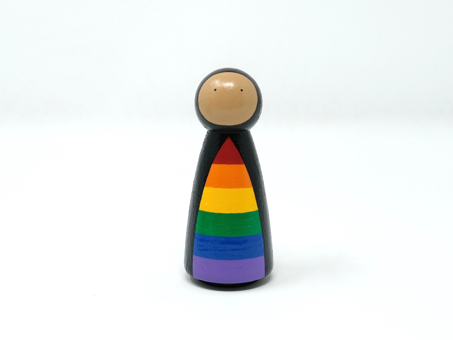LGBTQIA+ Pride Flag Gnome/fairy Peg Dolls (*made to Order*) - Etsy