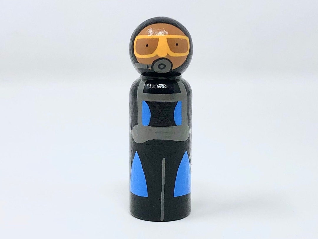 Scuba Diver Peg Doll made to Order - Etsy