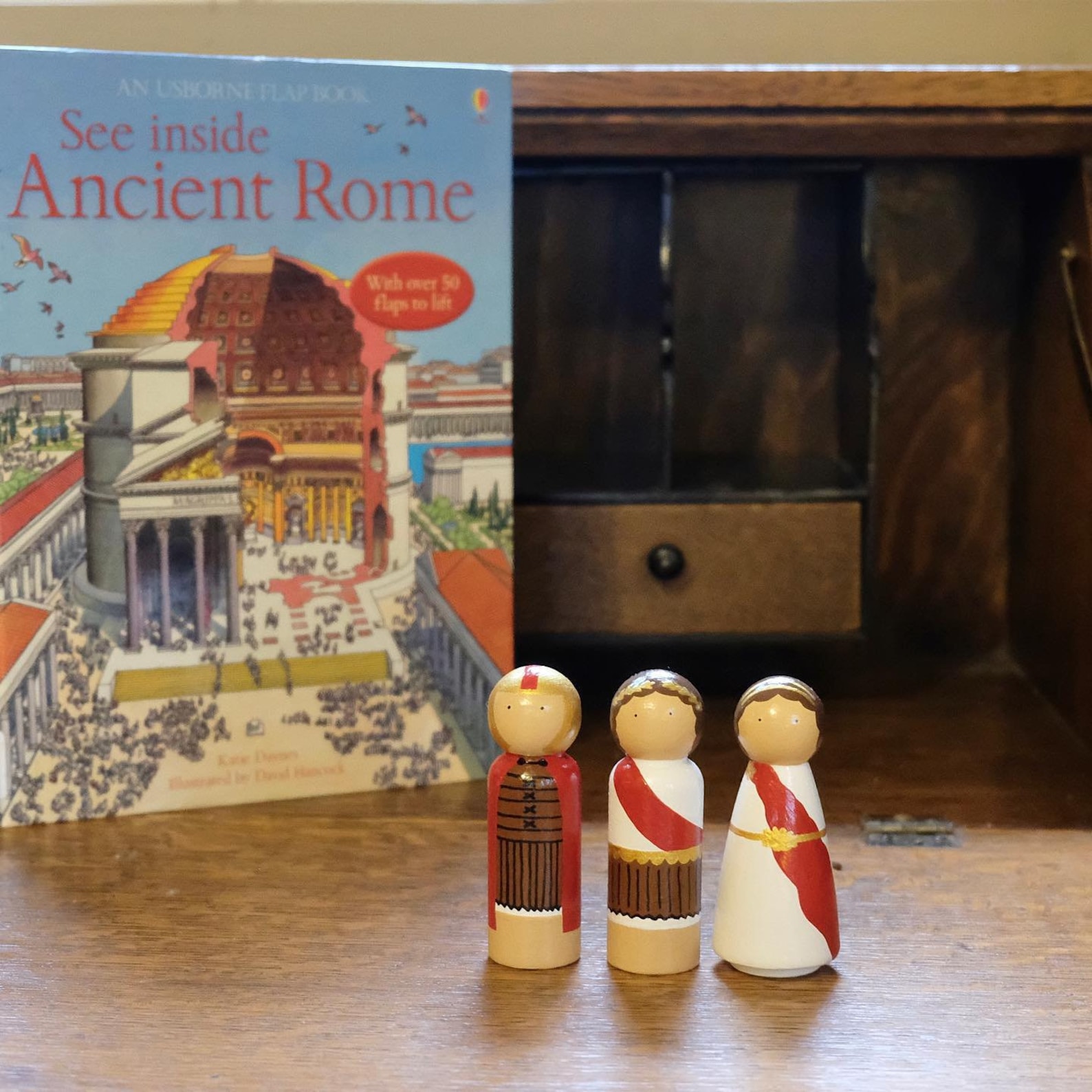 Ancient Rome Peg Doll Set (*made to Order*) - Etsy