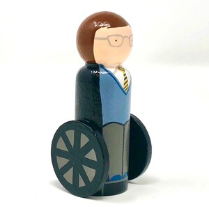 Stephen Hawking Peg Doll (*made to Order*) - Etsy