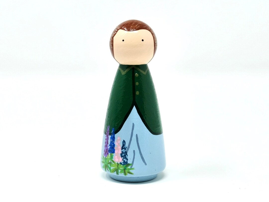 Hilda Edwards Hamlin / "miss Rumphius" Peg Doll (*made to Order*) - Etsy