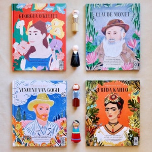 Famous Artists Peg Dolls (*made to Order*) - Etsy