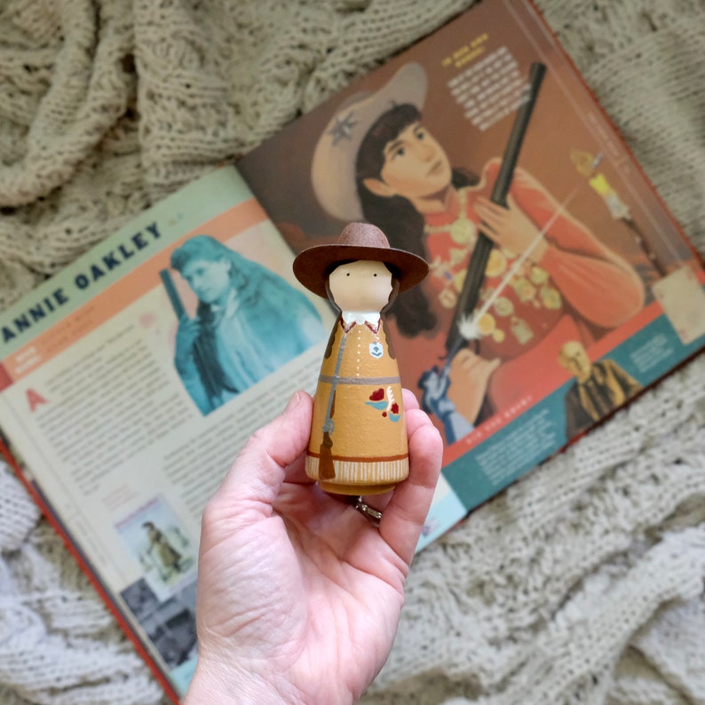 American Myths and Legends (tall Tales) Peg Dolls (*made to Order*) - Etsy