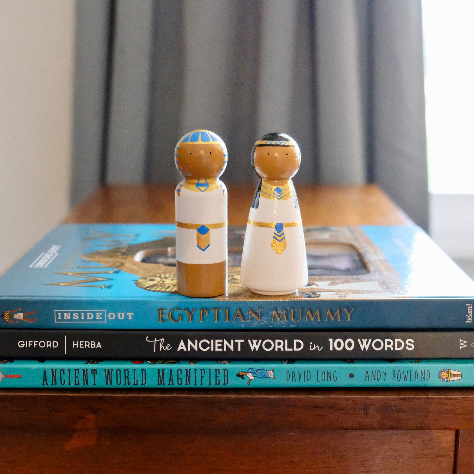 Ancient Egypt Peg Doll Set made to Order - Etsy