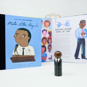 Martin Luther King, Jr. Peg Doll (*made to Order*) - Etsy