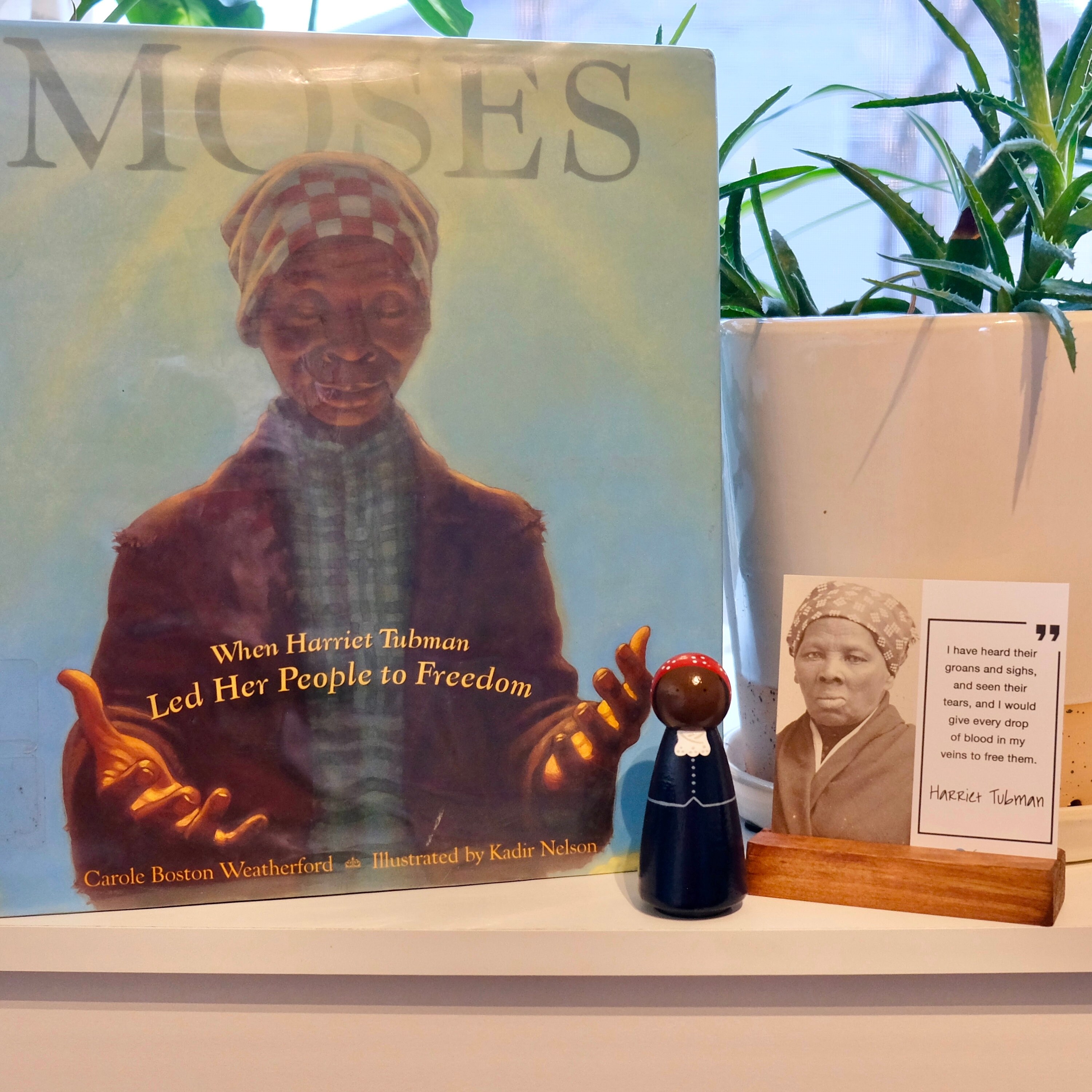 Harriet Tubman Peg Doll made to Order - Etsy