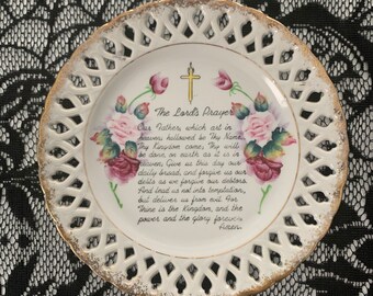 Lords Prayer Plate | Etsy