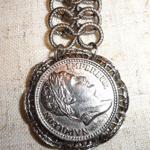 Vintage Napoleon Coin Pin Chatelaine French Revolution Inspired ...