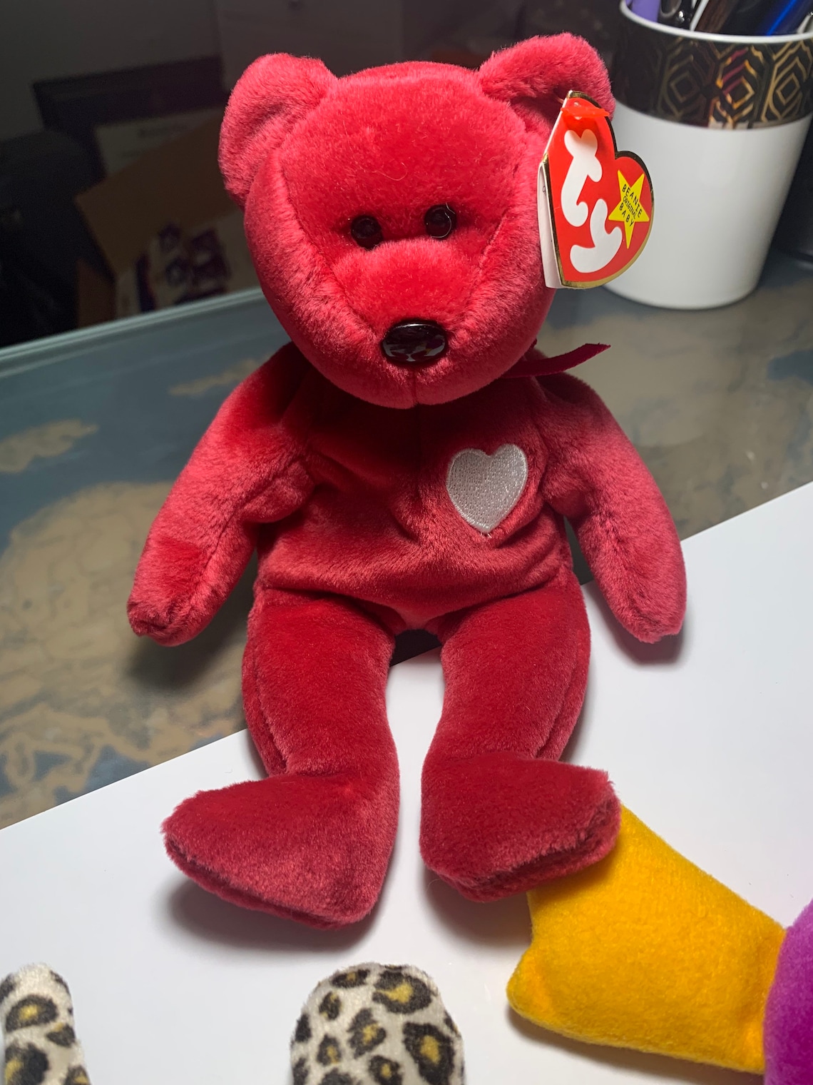Lot of Five Vintage TY Beanie Babies 1990s Collectible | Etsy