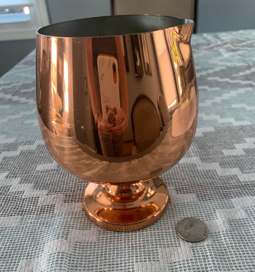 Vintage Coppercraft Guild Copper Brandy Snifter: Retro Bar Decor - Etsy