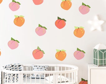 Peach Kitchen Decal - Etsy