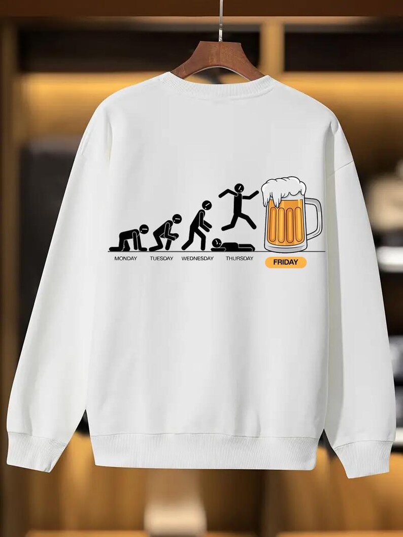 Beer Evolution Sweatshirt, Funny Beer T-shirt, Beer Lover Friday Gift ...