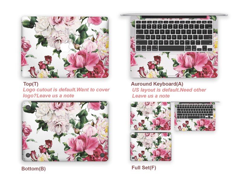 Lemon Macbook Air 11 Inch Floral Sticker Macbook Pro 13 Yellow | Etsy