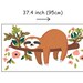 Sloths and Tree Wall Decal, Wall Decoration, Stickers for Children ...