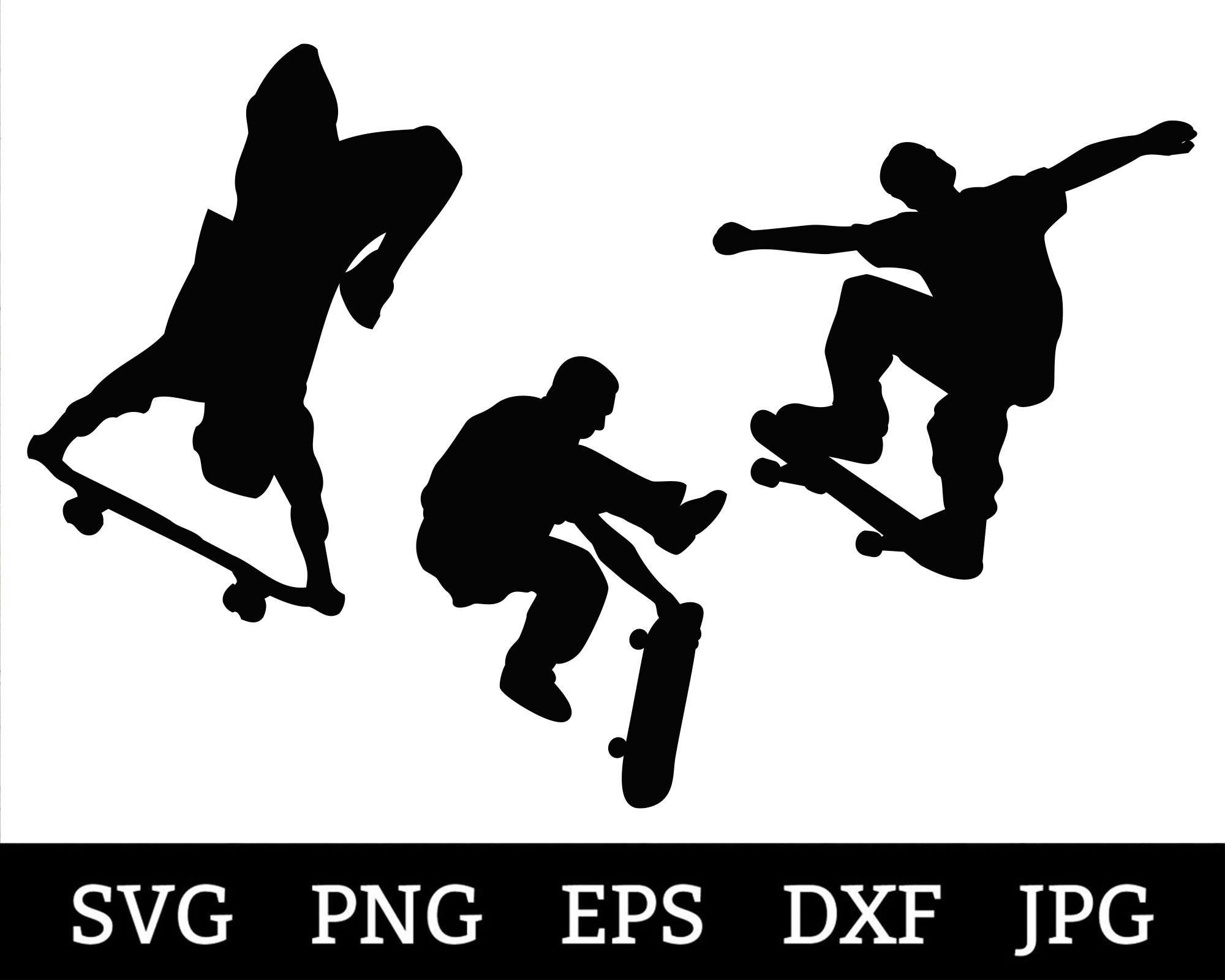 Skateboard Art Punk Skateboarding SVG Skateboard Cut Files | Etsy