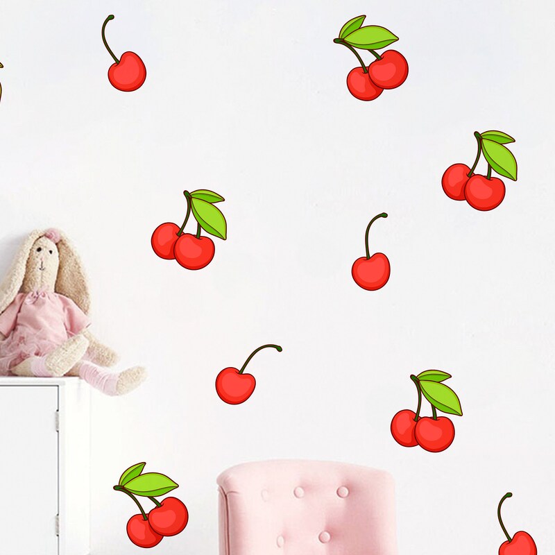 Cherry Wall Decals - Etsy