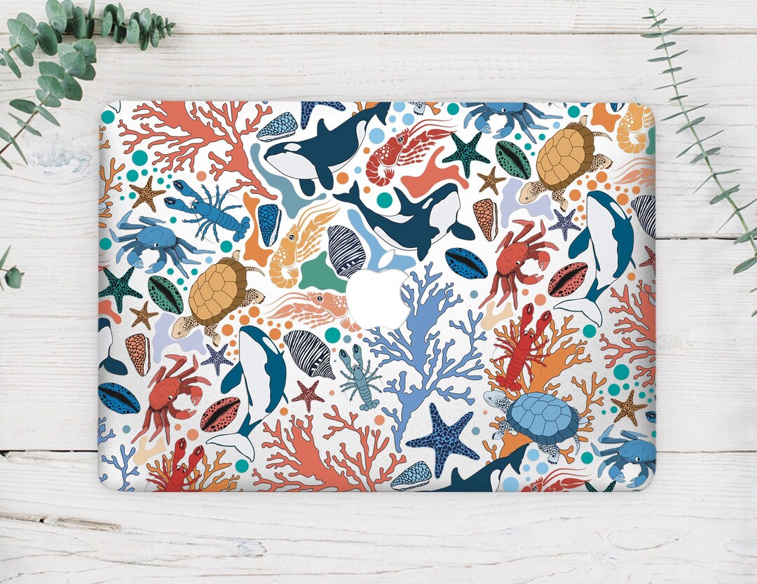Sea Life MacBook Pro 15 Skin MacBook 12 MacBook Air 13 Skin Underwater ...