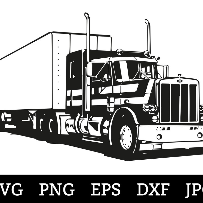 Semi Truck Svg Cricut - Etsy