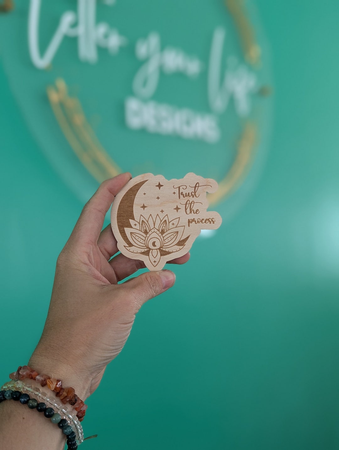 Affirmation Magnets | Wood Magnets | Mini Refrigerator Magnets ...