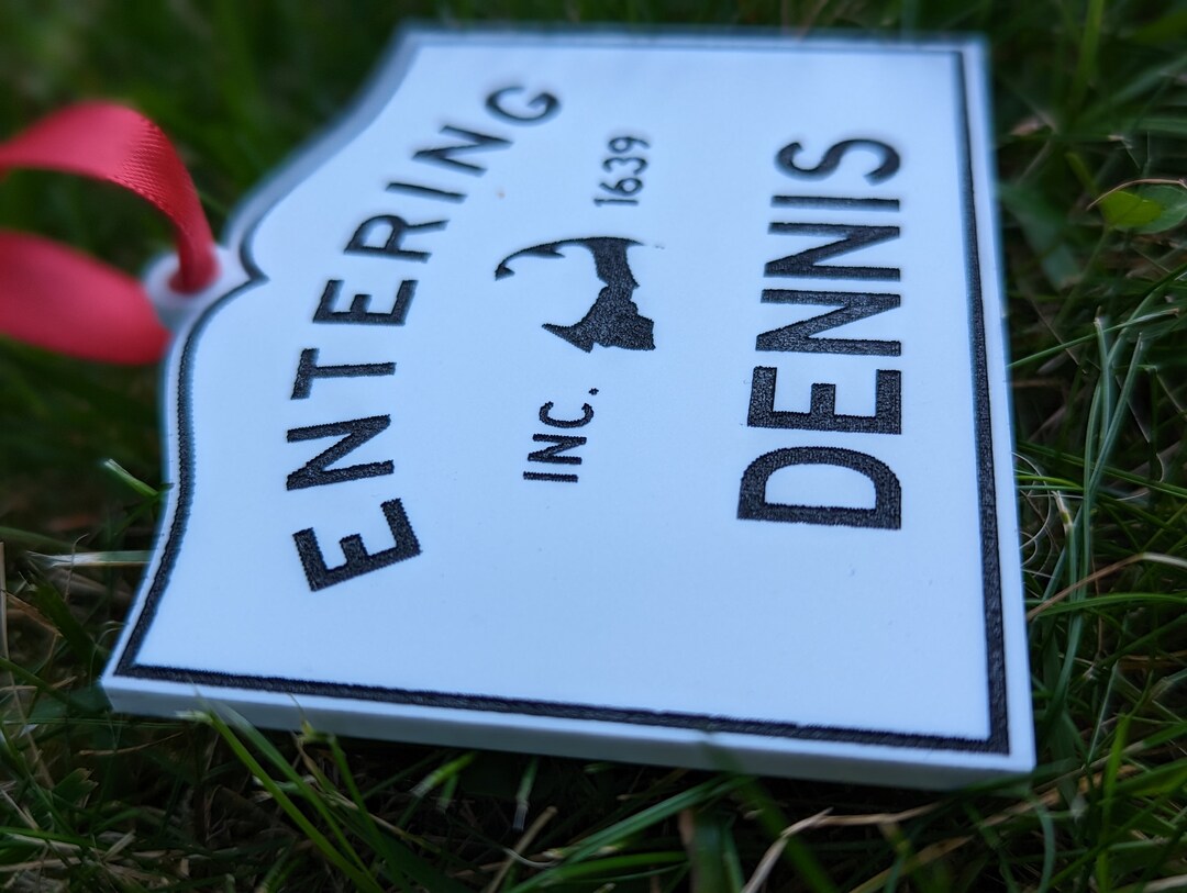 Entering Massachusetts New England Hometown Ornaments Custom City/town ...