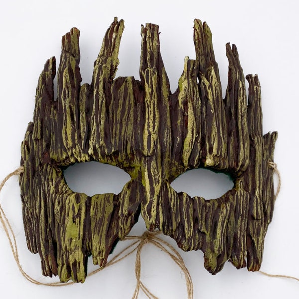 Tree Bark Mask - Etsy