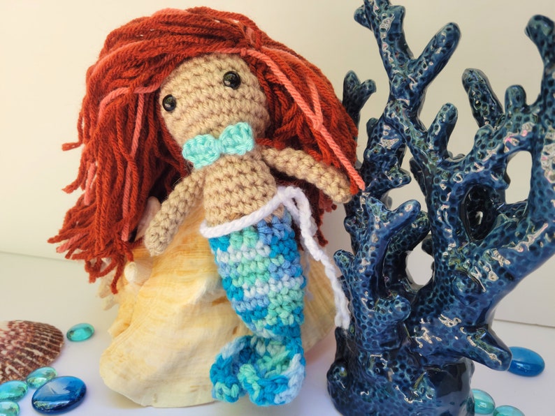 Merman Crochet Toy Gift Merboy Amigurumi Doll Merperson - Etsy