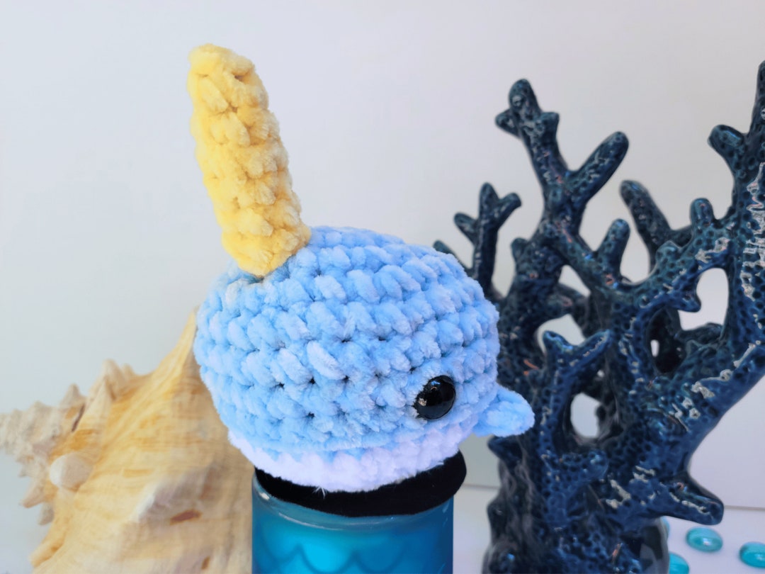 Unicorn of the Sea Crochet Narwhal, Amigurumi Sea Animals, Narwhal Horn ...