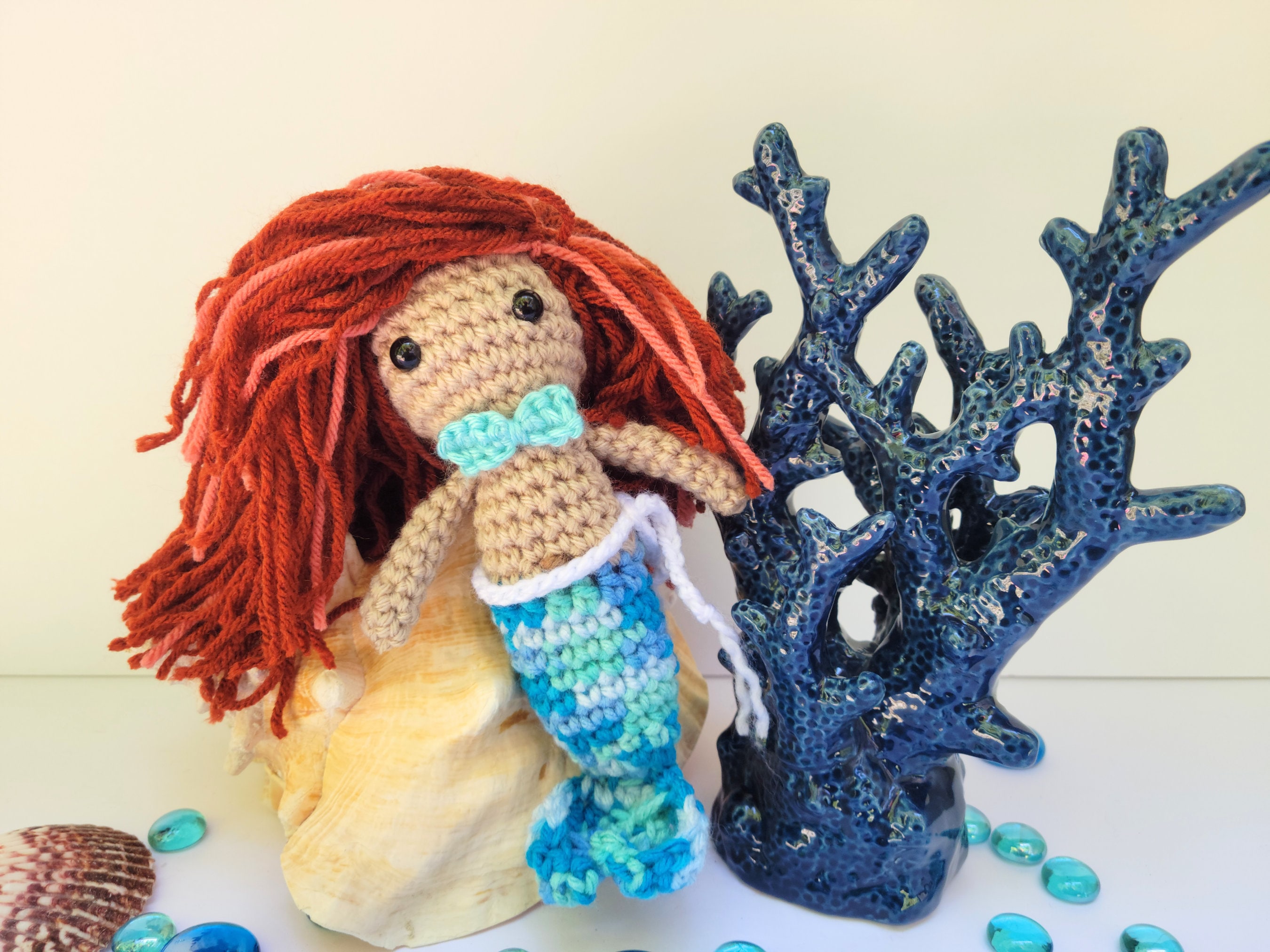 Merman Crochet Toy Gift Merboy Amigurumi Doll Merperson - Etsy