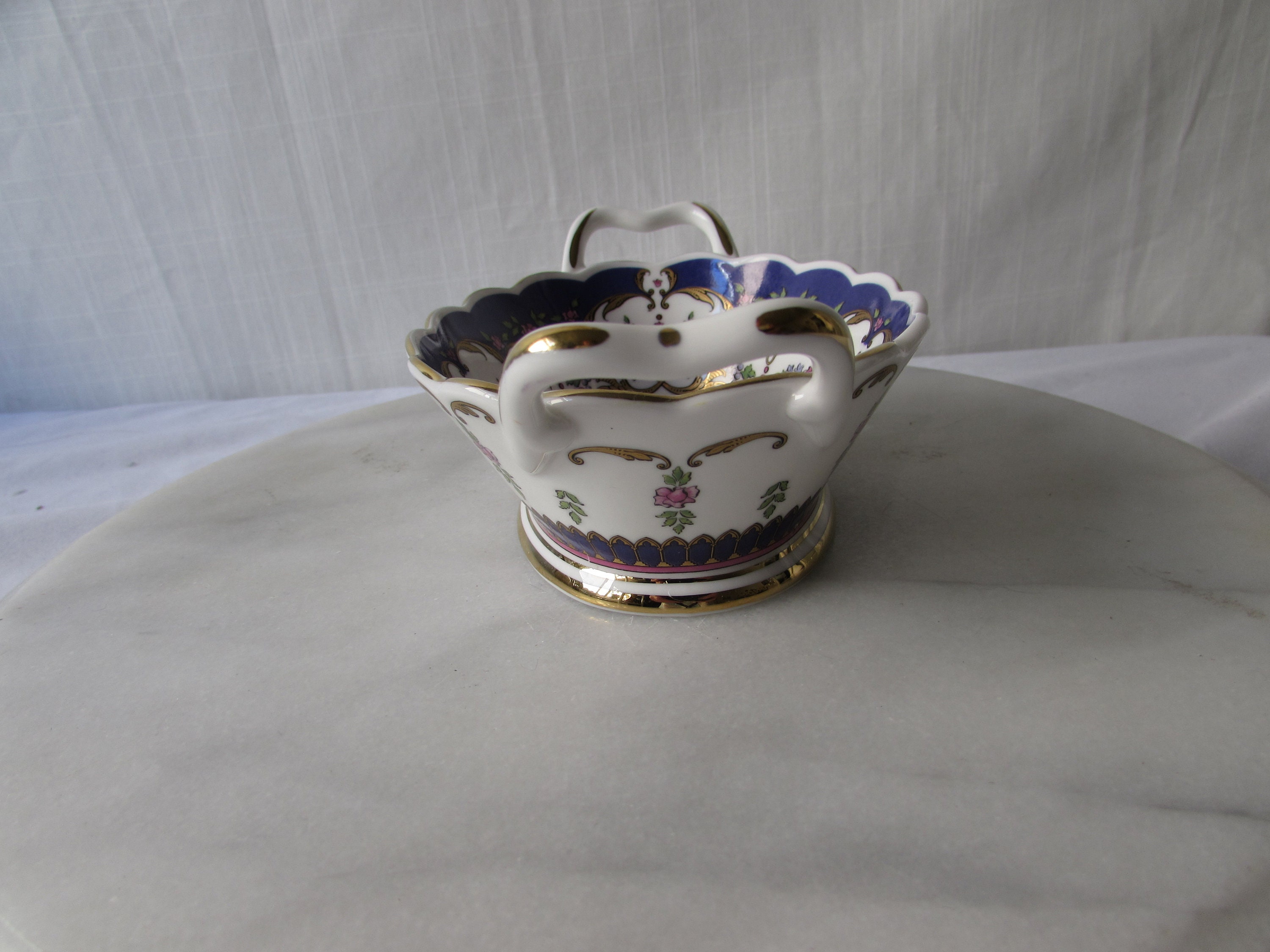 Porcelain Bowl With Handles Queen Victoria's Bowl the - Etsy