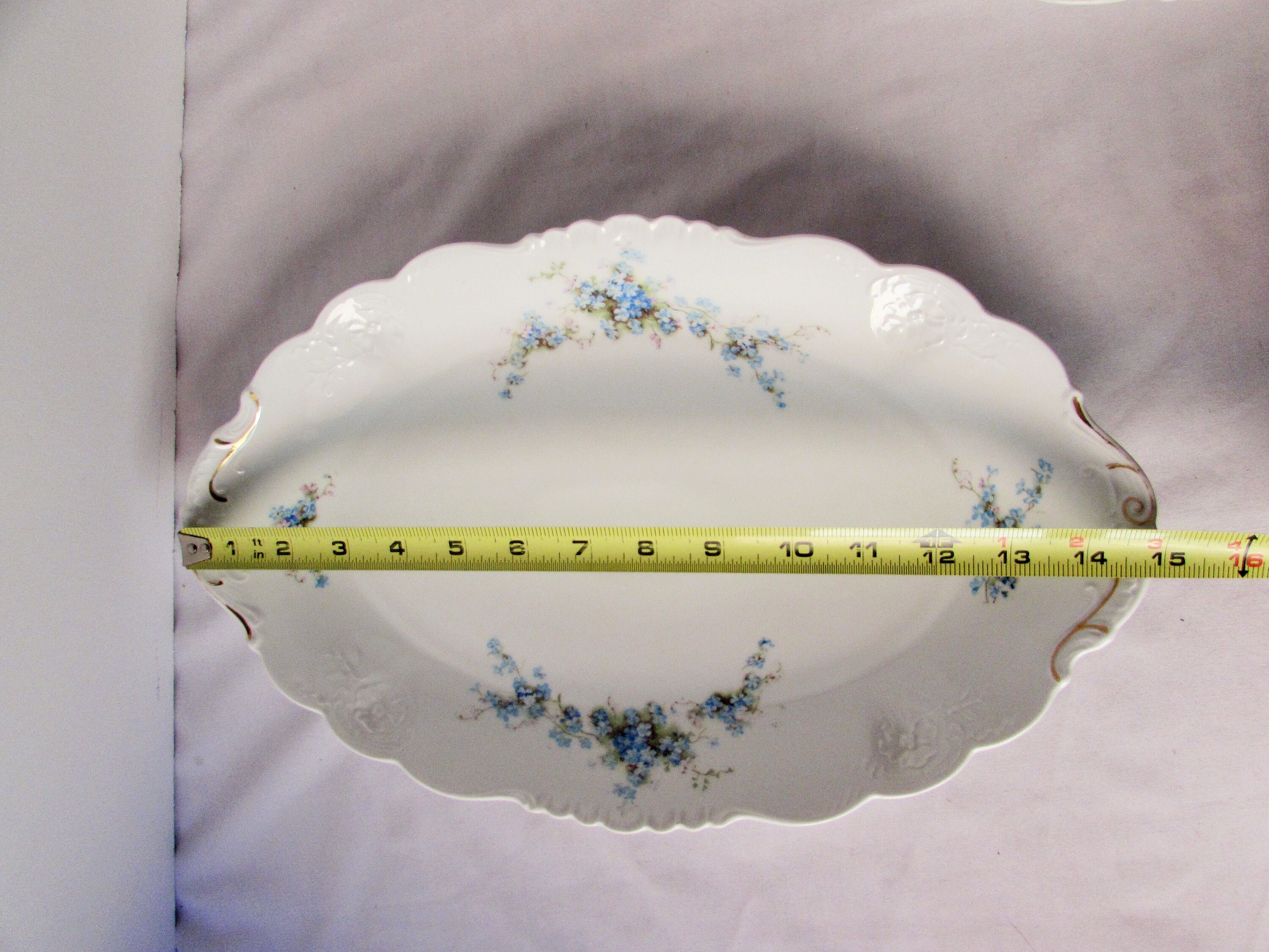 Antique Porcelain Serving Plates 5 H&co Halmarked - Etsy