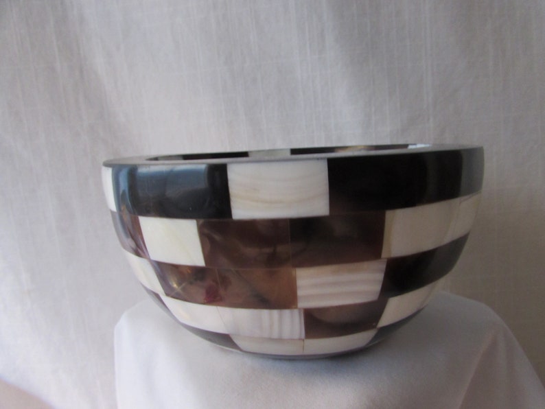 BOWL Hand Made Mother of Pearl Shell Decorative Bowl - Etsy