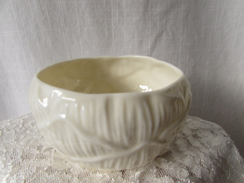 Belleek Irish Porcelain bowl Green Mark 6th Mark 1965-1980 | Etsy