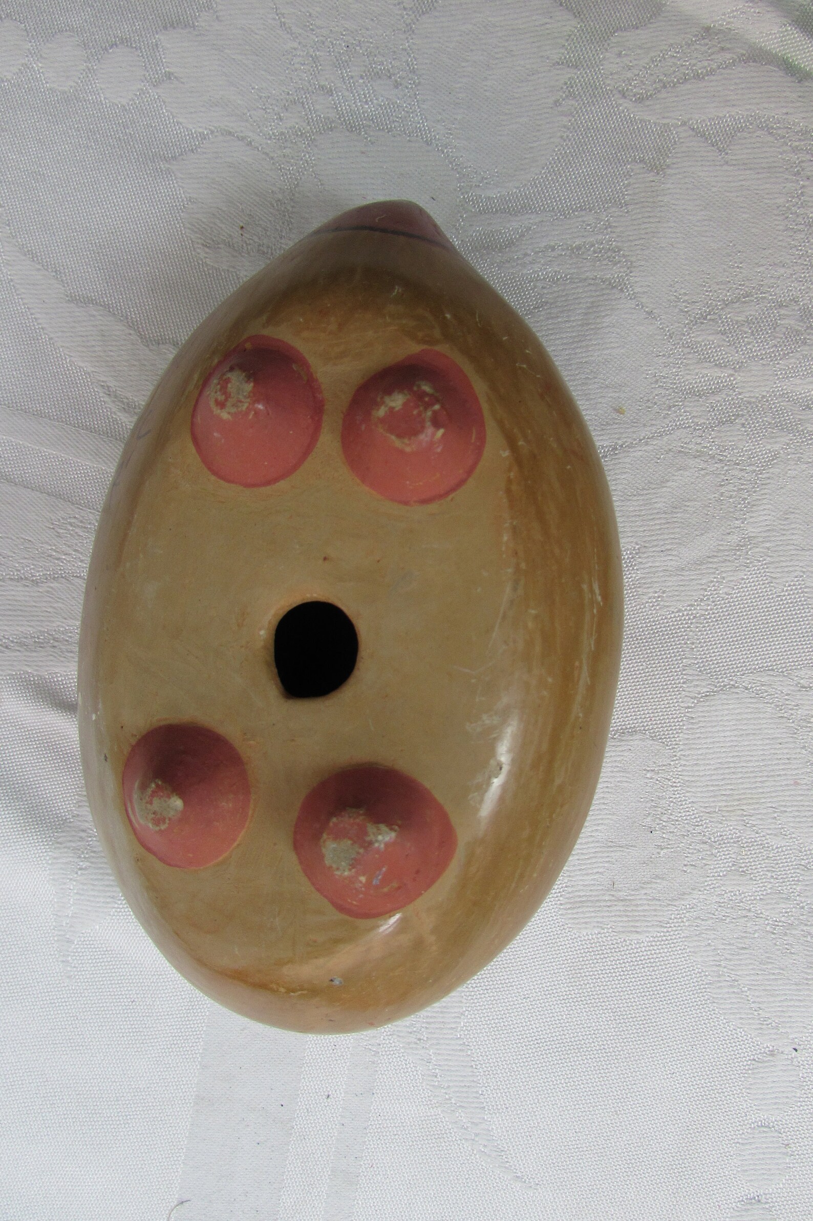 Mexican Pottery Turtle Tonala Tortuga Tortoise Hand Painted Signed ...