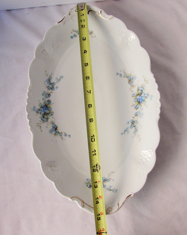 Antique Porcelain Serving Plates 5 H&co Halmarked - Etsy