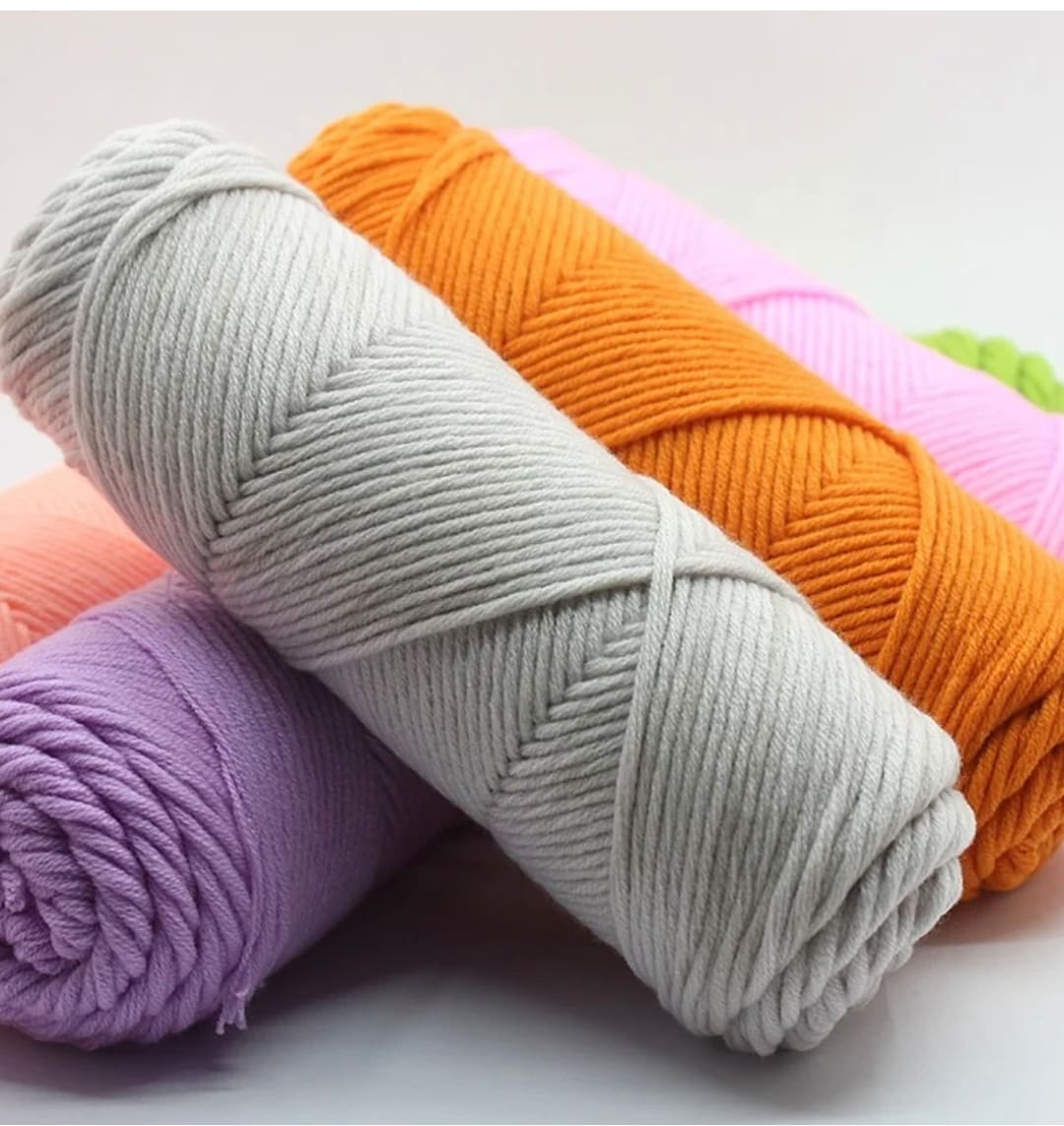 Soft Milk Cotton Yarn Super Bulky - Etsy