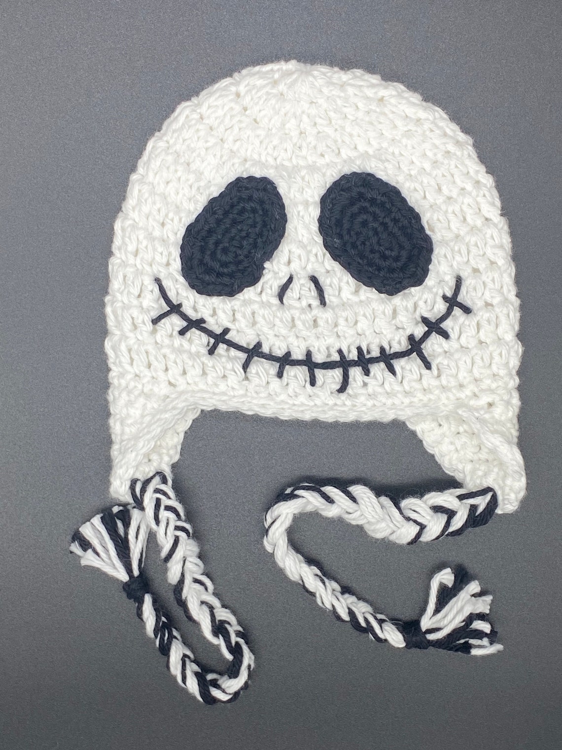 Skeleton Baby Beanie Crochet Pattern - Etsy