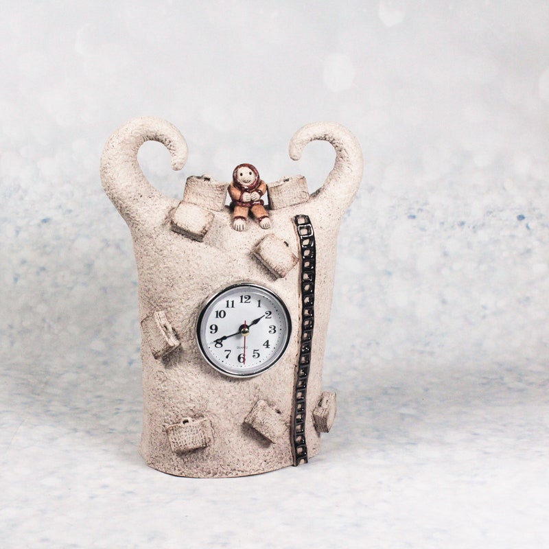 Ceramic Clock - Etsy