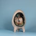 Ceramic Diorama With a Cute Monster Couple Inside. Night Magic - Etsy