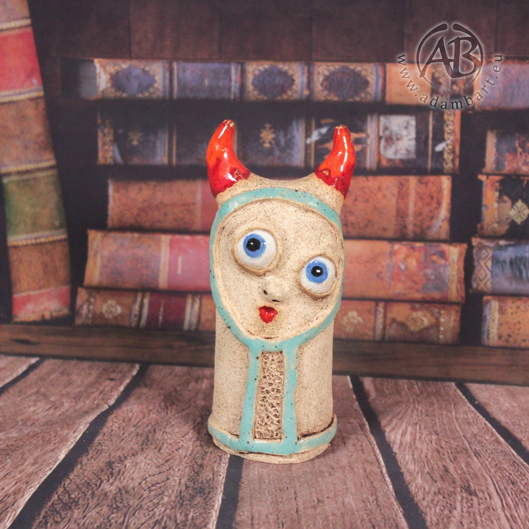 Funny Hoo-mee Monster Cute Little Character / OOAK / Monster - Etsy