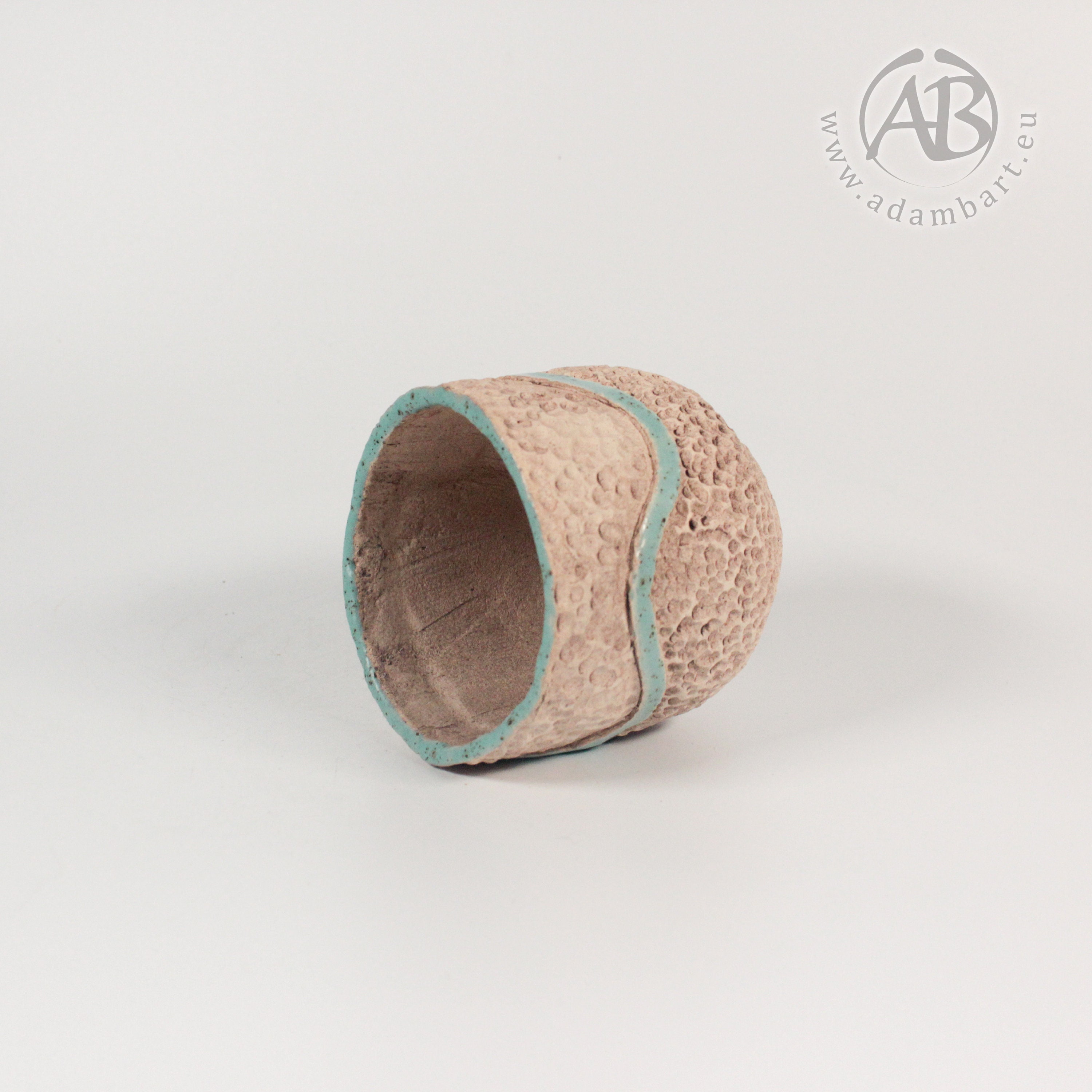 Ceramic Planter With Rune Formula Way to Hapiness. Pot for | Etsy