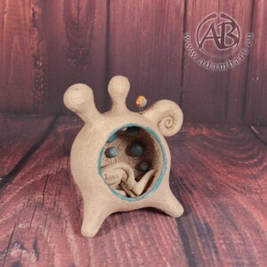 Cute Rabbit is Sleeping in the Cozy Burrow. Handmade - Etsy