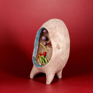 Ceramic Diorama With a Cute Townhouse. Night Magic Garden With - Etsy