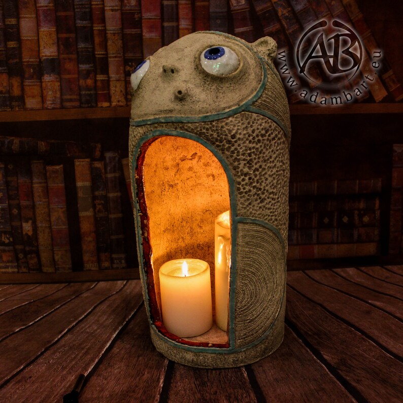 Big Hoo-mee Quirky Sculpture for Home and Garden Candle - Etsy