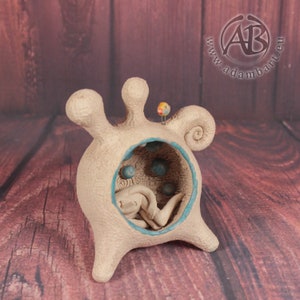 Cute Rabbit is Sleeping in the Cozy Burrow. Handmade - Etsy