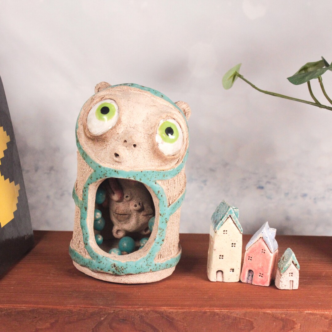 Pregnant Hoo-mee Mommy. Mother Character. Cute Baby Inside. - Etsy