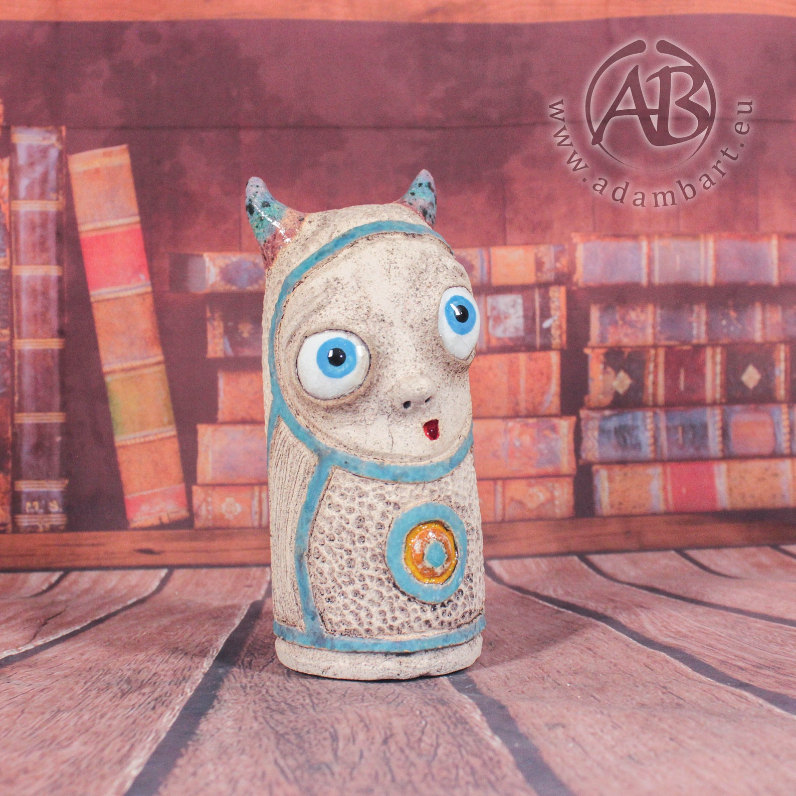 Funky Hoo-mee Character. Unique Ceramic Sculpture. Statuette - Etsy