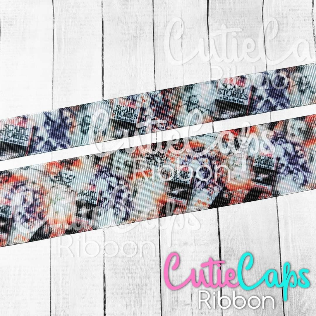 Spooky Stories Ribbon, Size 7/8, 1.5in and 3in - 5 Yards - Etsy