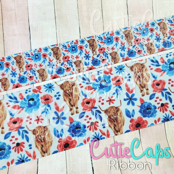 Highland Cows Ribbon - Etsy