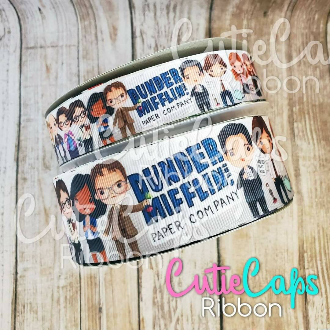 People at Work Ribbon 5 Yard Rolls 7/8, 1.5in, and 3in - Etsy